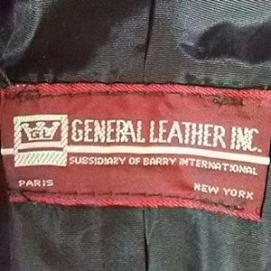 General Leather Company | Jackets & Coats | Leather Car Coat | Poshmark